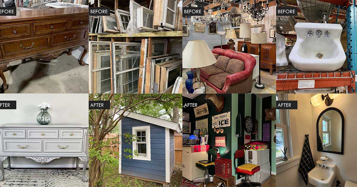 Before and After: new secondhand uses for salvaged materials ...