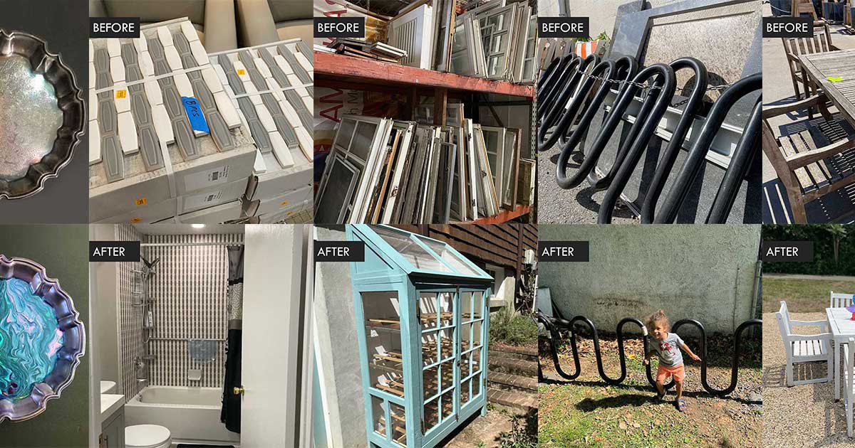 DIY Inspiration with salvaged materials from Community Forklift ...